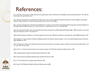 PEEC based electromagnetic simulator | PPT