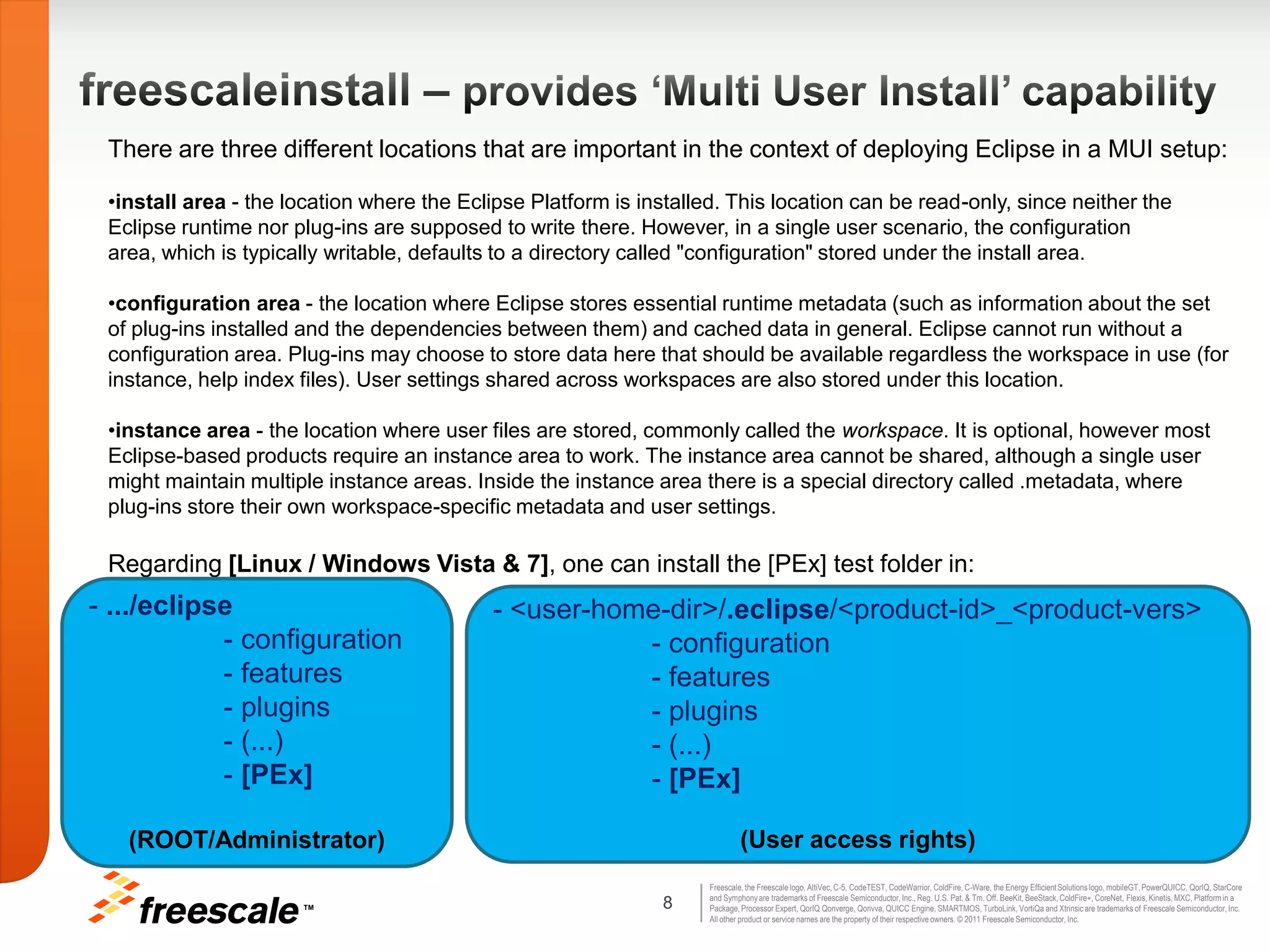 Extend Eclipse p2 framework capabilities: Add your custom installation steps | PPT