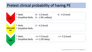 Pulmonary Embolism in Emergency Medicine .pptx