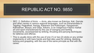 ARNIS | PPTX