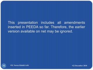 PEEDA Presentation 2019 | PPTX