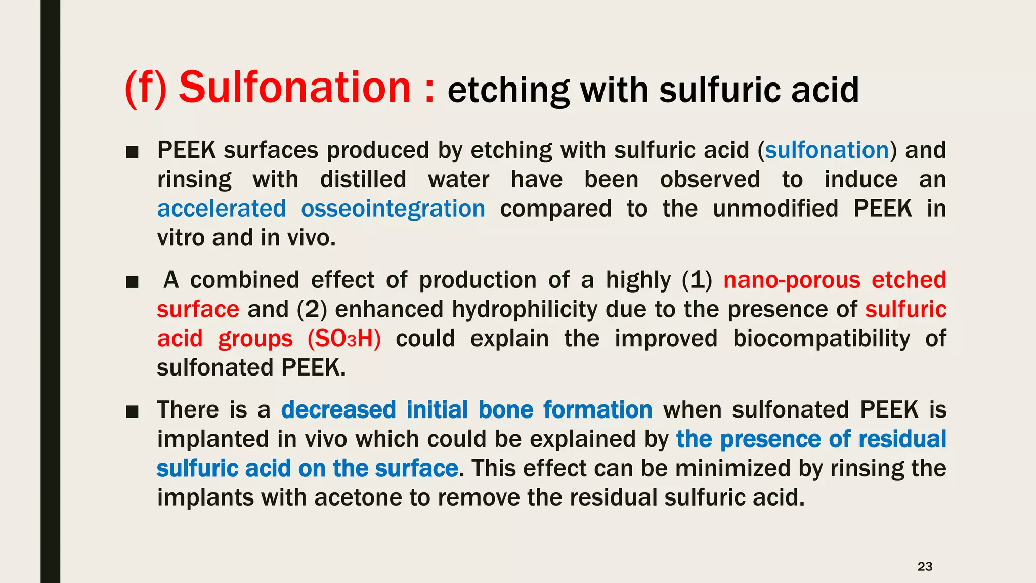 PEEK :Polyetheretherketone applications in clinical dentistry | PPTX