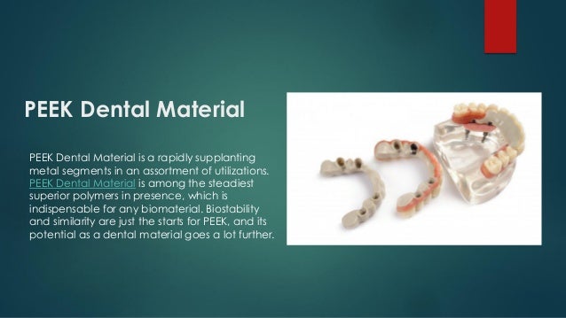 Peek dental material advantages | PDF