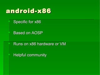 Peeking into Android Source | PPT