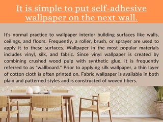 Peel and Stick Wallpaper Designs from Giffywalls are Easy to Apply to ...