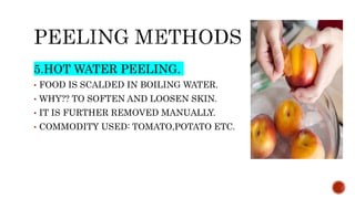 Peeling Food