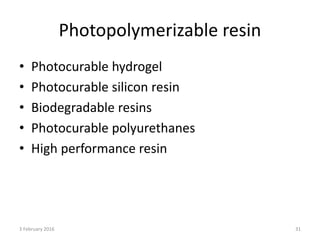 Peeling mechanisms in dlp 3 d printing | PPTX