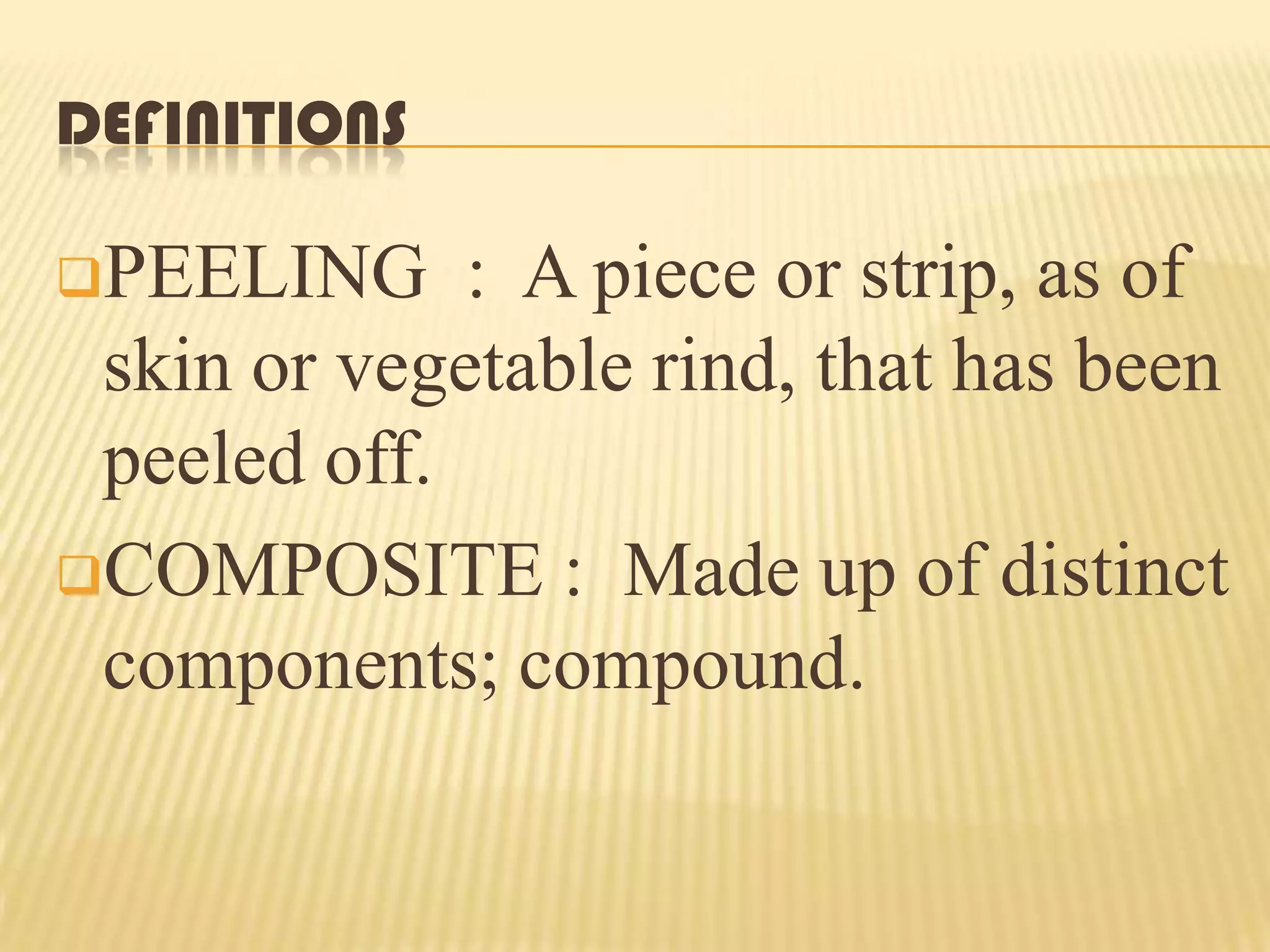 Peeling of composite sandwich structure yang sebenar | PPTX