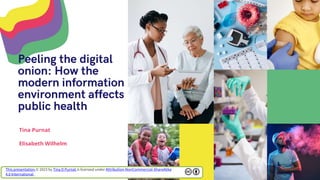 Peeling the digital onion: How the modern information environment affects public health | PPT