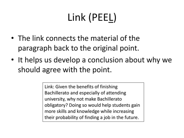 Peel Method | PPTX | Undergraduate Education | College Education