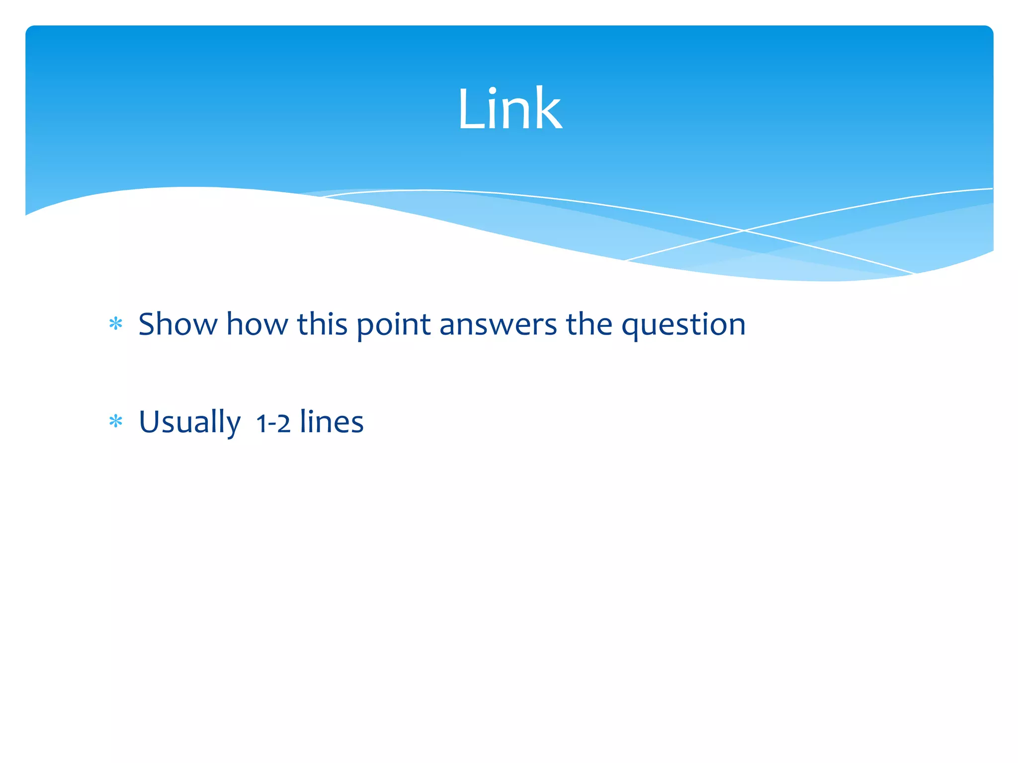 PEEL structure for literature essays | PPTX