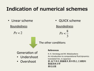 Estimation of numerical schemes in heat convection by OpenFOAM | PPT
