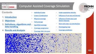 Coverage Simulation by PEENING ACCESSORIES | PPT