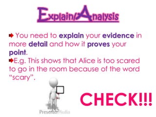 Pee paragraphs | PPTX