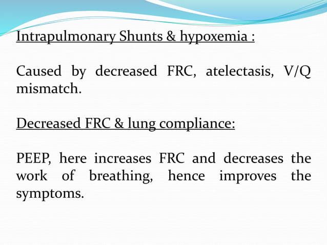Peep & cpap | PPT