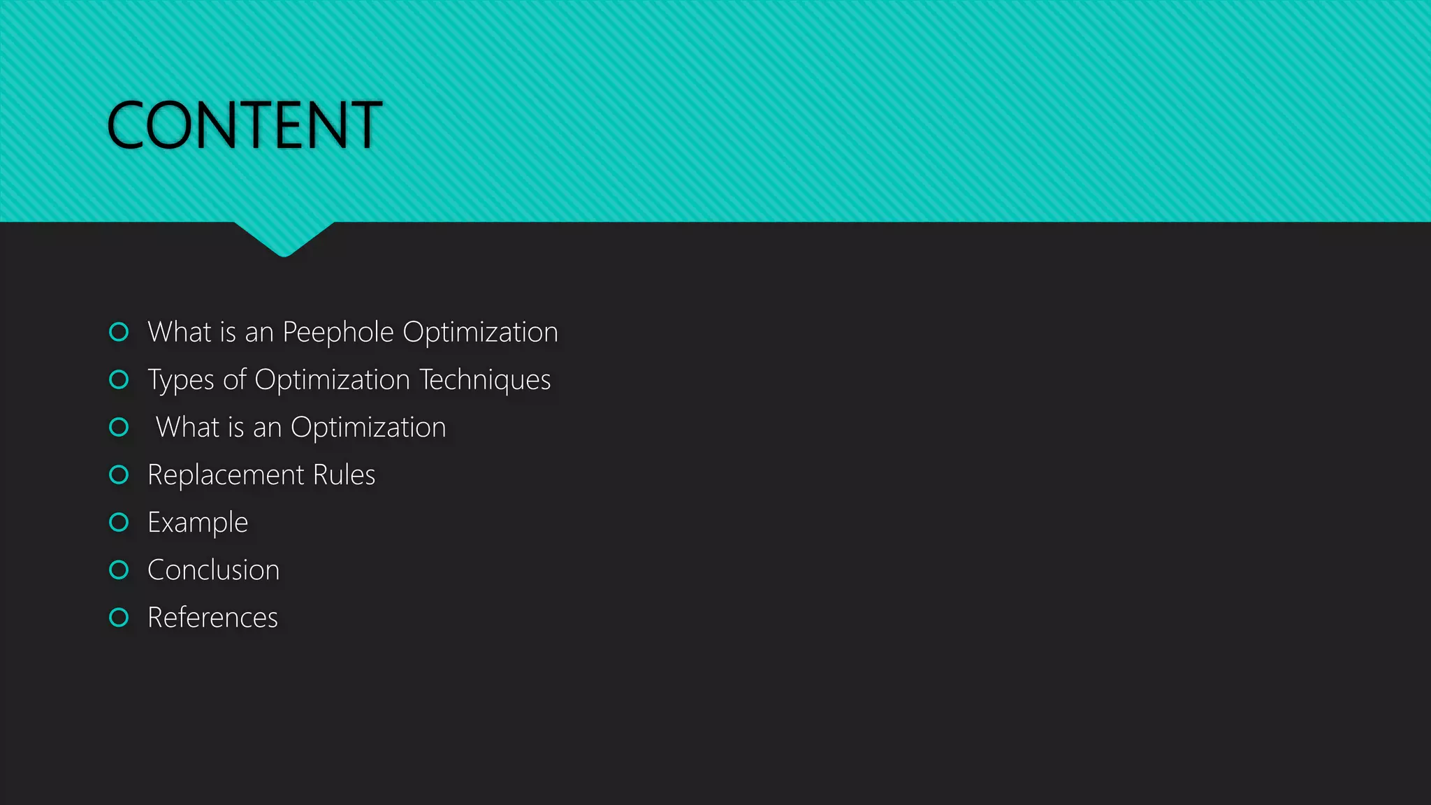 Peephole optimization techniques | PPT