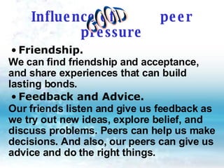 Student Project: Peer Pressure | PPT