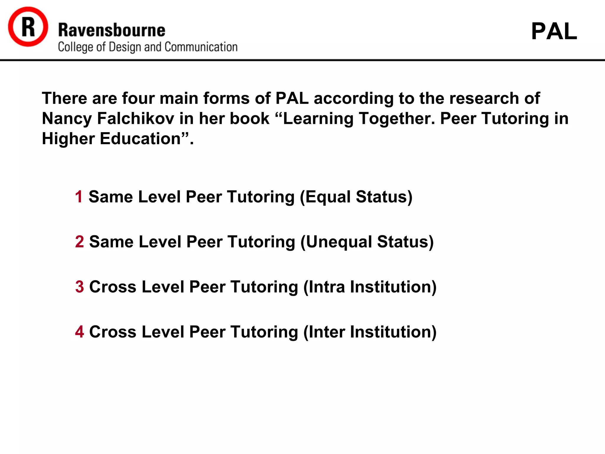 Peer Assisted Learning | PPS