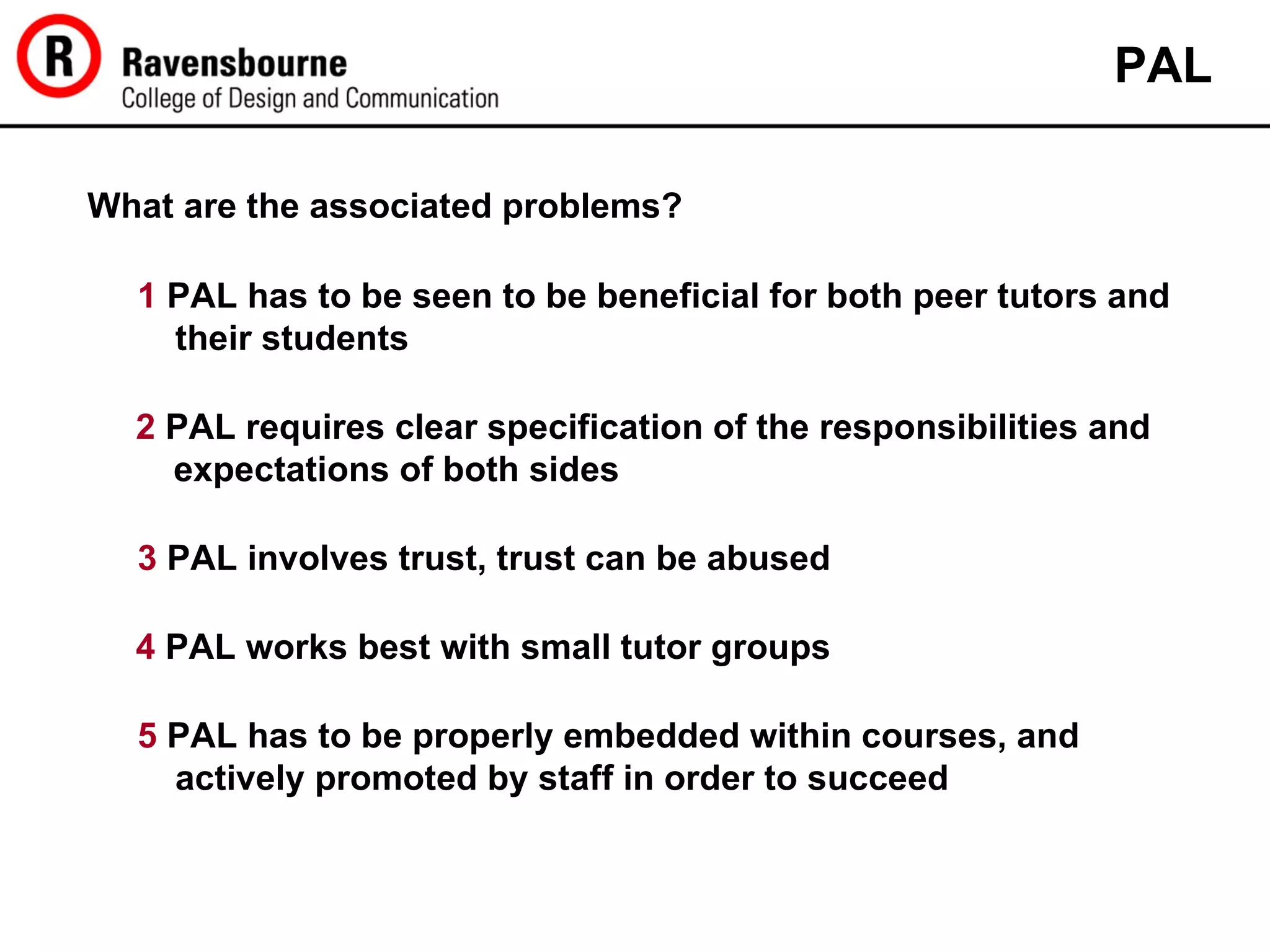 Peer Assisted Learning | PPS