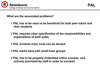 Peer Assisted Learning | PPS