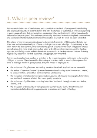 Peer Review Guide Final March10[1] | PDF