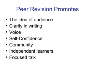 Peer Revision Molly 2006 | PPS
