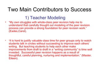 Peer Revision Molly 2006 | PPS