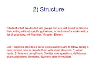 Peer Revision Molly 2006 | PPS