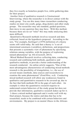 peer1 Qualitative, Quantitative and Mixed MethodThe qualitati.docx