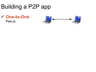 Peer5: DataChannels API Applications and Opportunities | PPTX