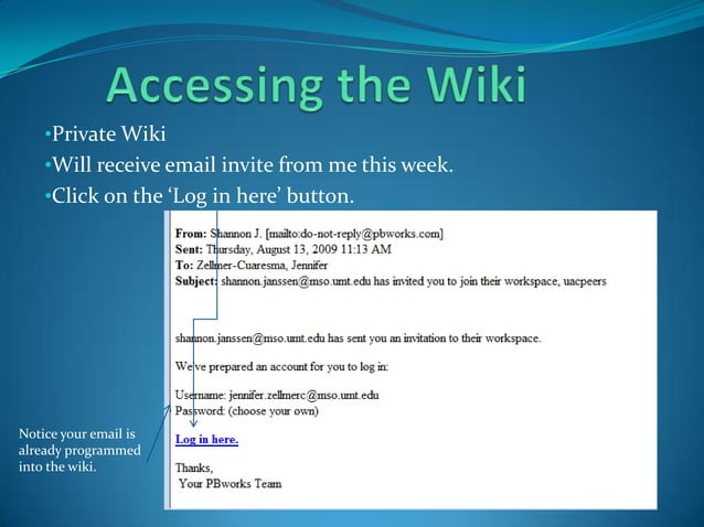 Peer Advising Wiki Tutorial | PPT