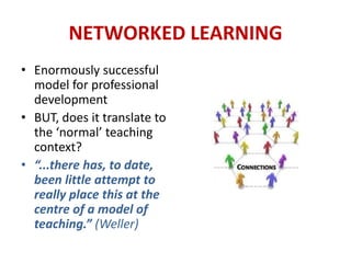 Peeragogy and networked learning | PPTX