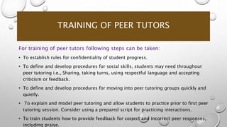 PEER ASSESSMENT inclusive school.pptx | Educational Assessment | Education