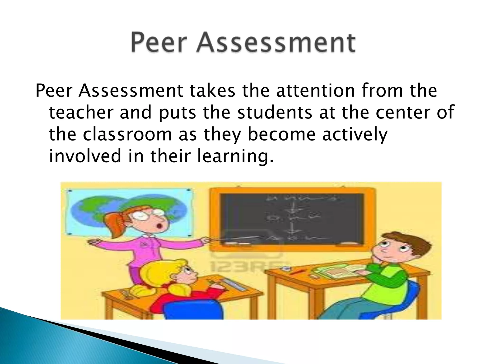 Peer assessment power point presentation | PPTX