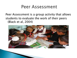 Peer assessment power point presentation | PPTX