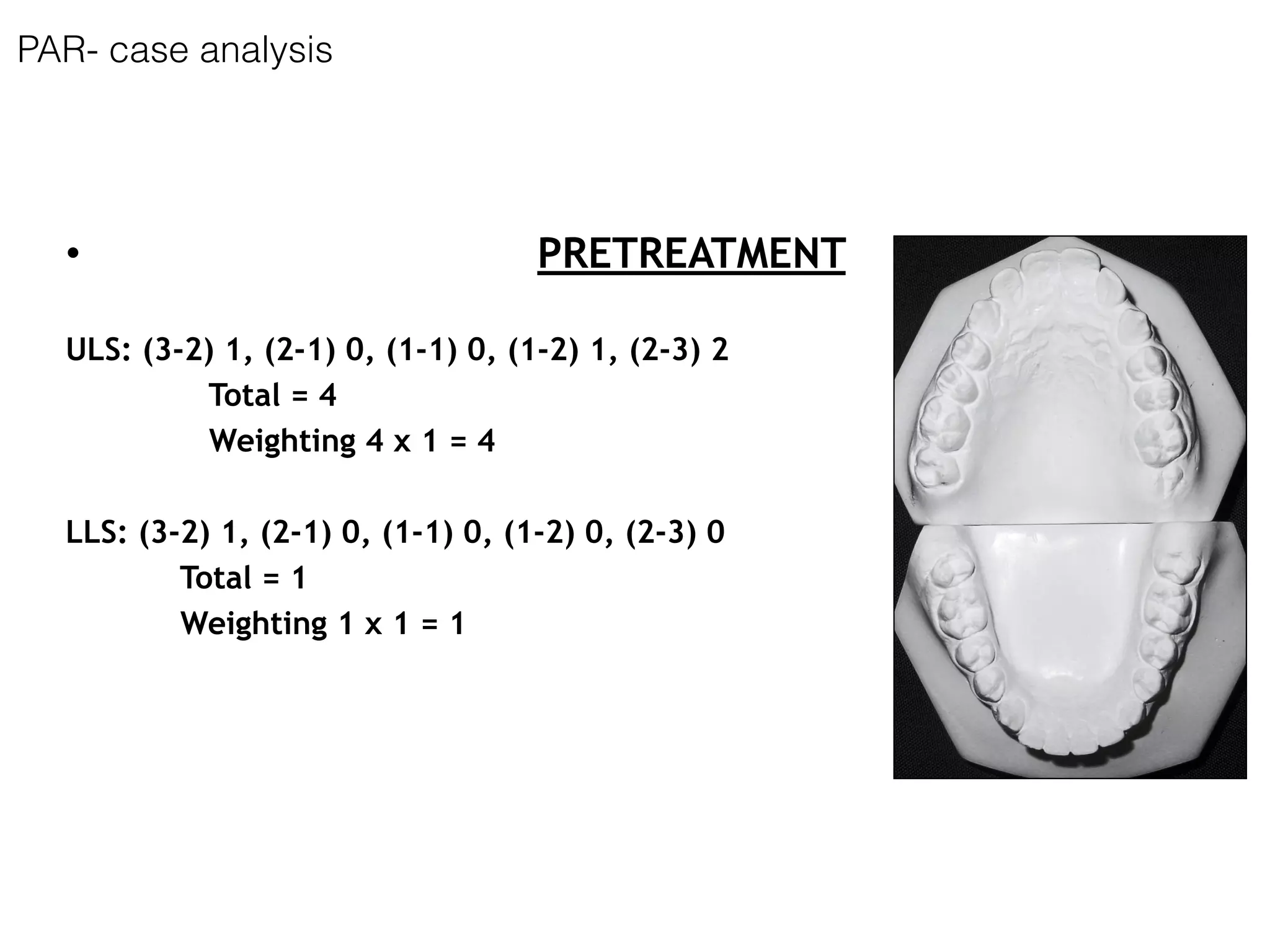 Peer Assessment Rating (PAR) - Orthodontic Index | PDF