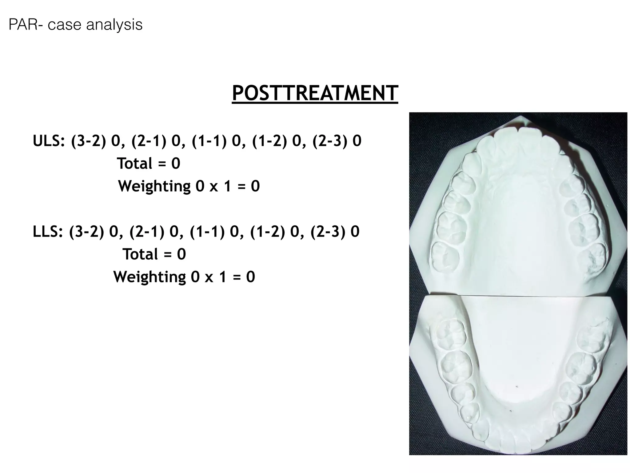 Peer Assessment Rating (PAR) - Orthodontic Index | PDF