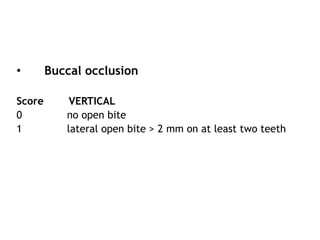 Peer Assessment Rating (PAR) - Orthodontic Index | PDF