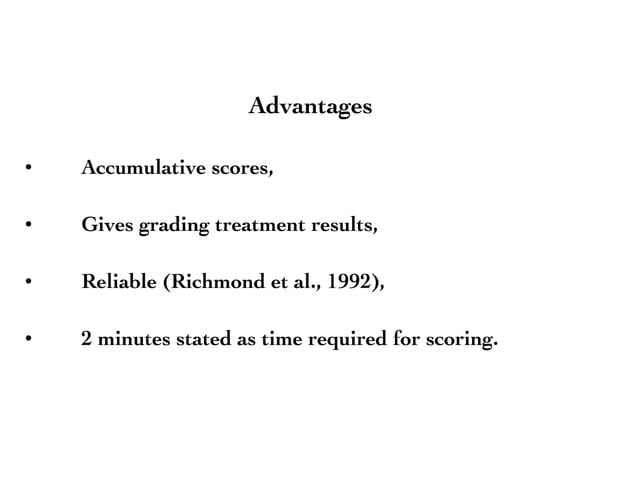 Peer Assessment Rating (PAR) - Orthodontic Index | PDF | Dental Health ...