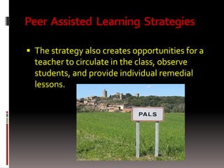 Peer assisted learning strategies | PPTX