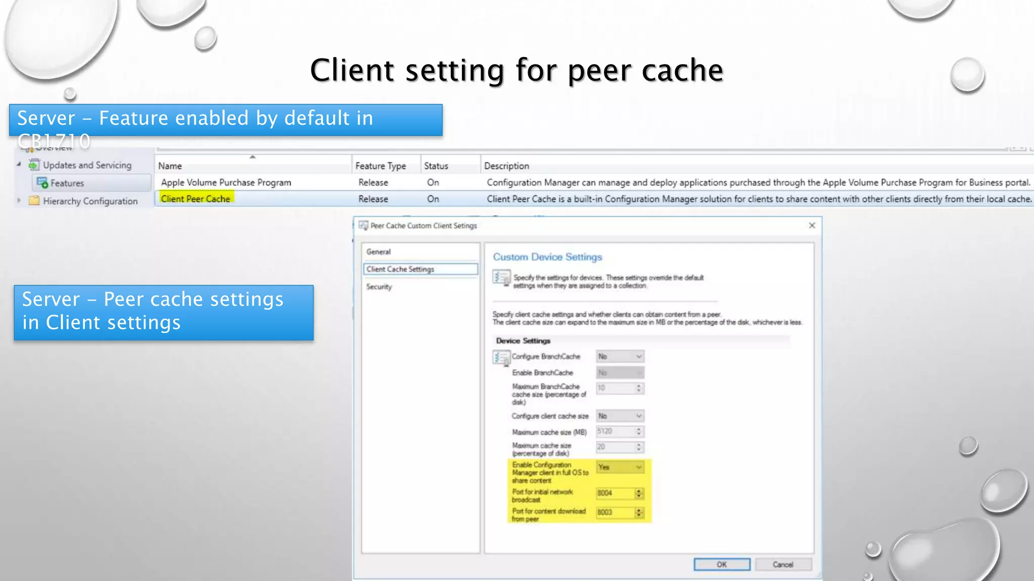Peer Cache for Configuration Manager clients | PPTX