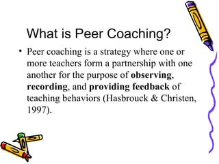 Peer Coaching | PPT