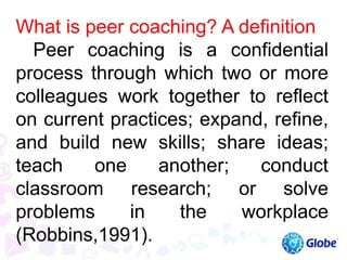 peercoaching in education for professional growth | PPTX