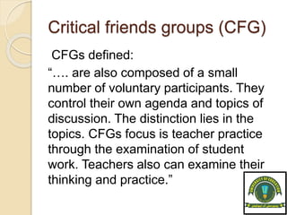 collegial development group | PPTX