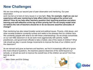 Peer coaching presentation | PPT