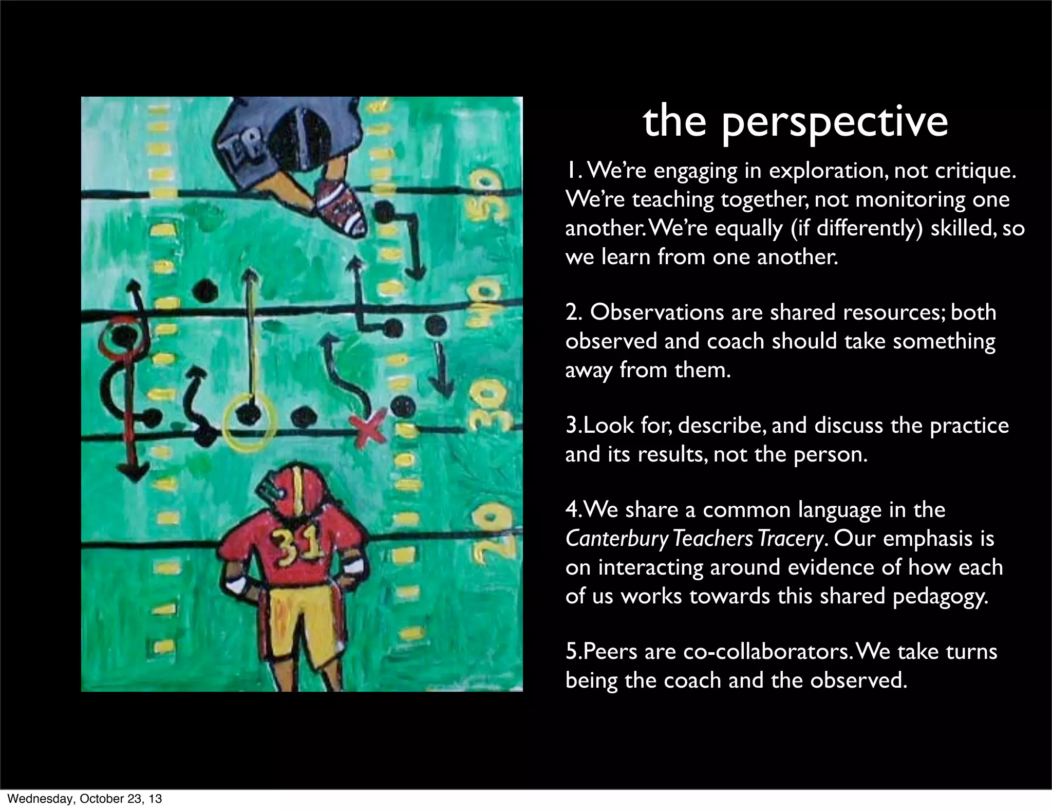 Peer Observation & Coaching Presentation | PDF
