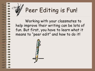 Peer Conference Tutorial_Positive & Specific | PPT