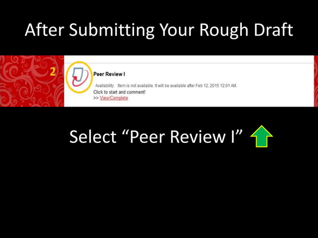 Peer editing for hybrid classes | PPT Peer editing for hybrid classes | PPT