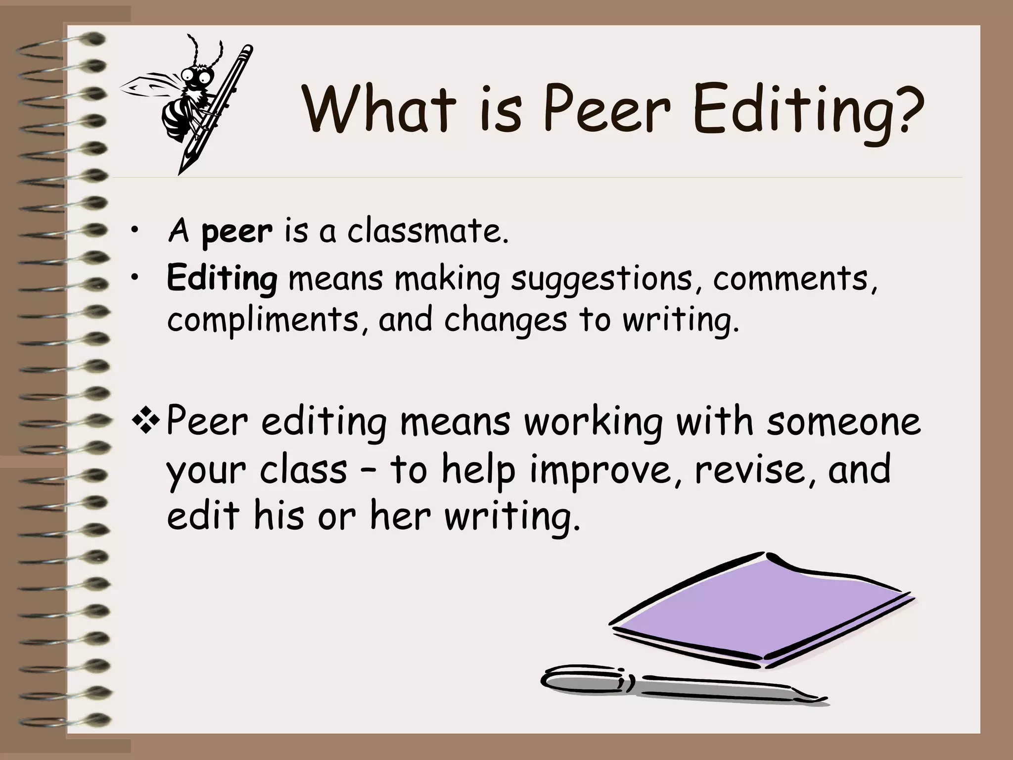 Peer Editing | PDF