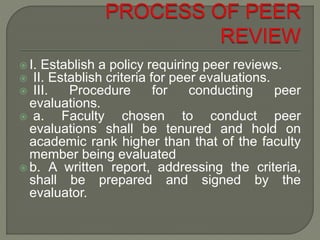 Peer evaluation | PPTX